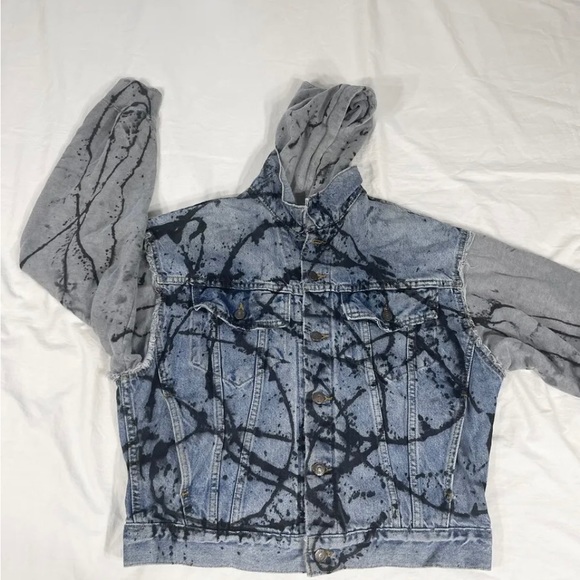 furts of a kind | Jackets & Coats | Vtg Furts Of A Kind Levis Blue ...